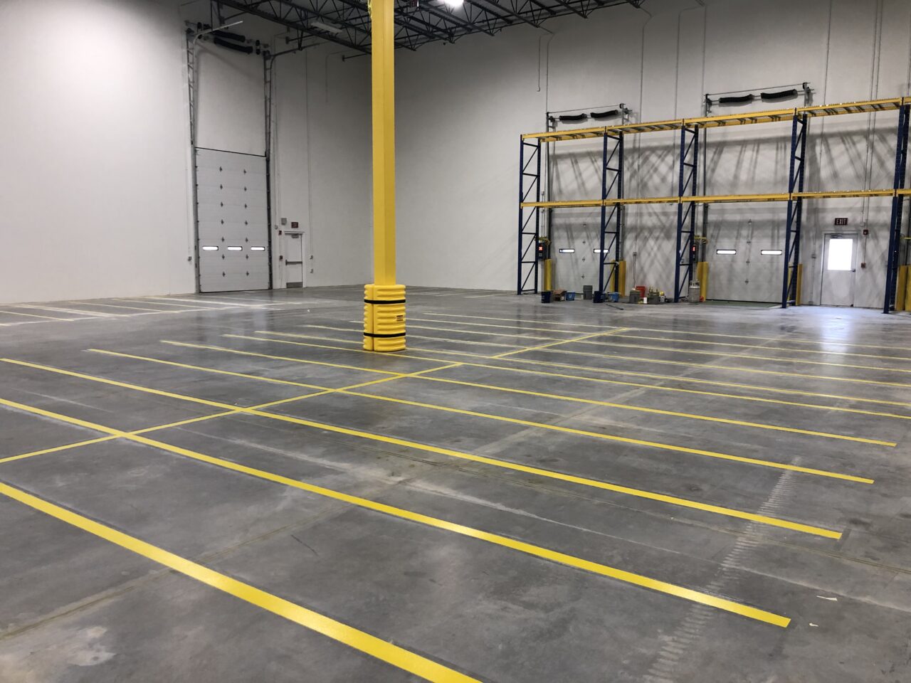 Warehouse Signage & Line Striping - Harris Handling