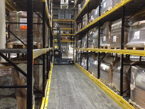 Narrow Aisle Selective Rack - Harris Handling