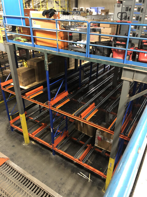 Pallet Flow Rack - Harris Handling