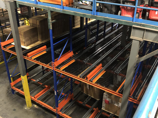 Pallet Flow Rack - Harris Handling
